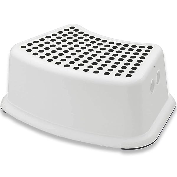 Homeshopa Step Stool for Kids, Non Slip Plastic Booster Foot Step Stool ...